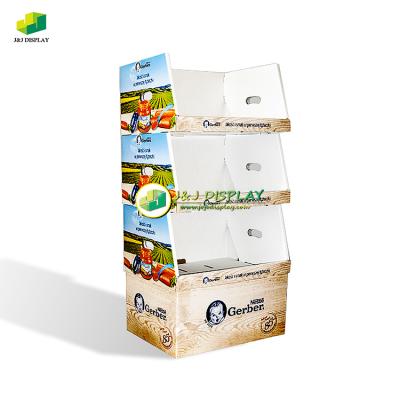 China Stackable Paper Knock Down Stand for Stationery Products for sale