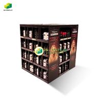 China Point Of Sale Display Stands Customized Retail Floor Display Stand Grocery Store Shelf for sale
