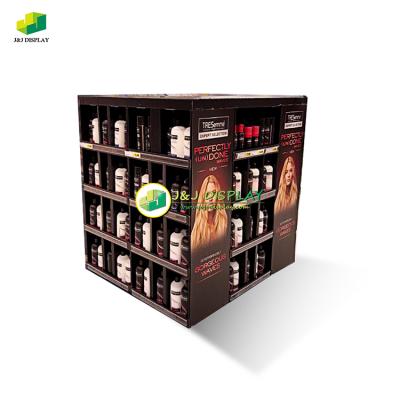 China Point Of Sale Display Stands Customized Retail Floor Display Stand Grocery Store Shelf for sale