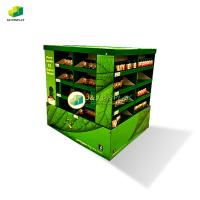 China Point Of Sale Display Stands Customized Retail Floor Display Stand Grocery Store Shelf for sale