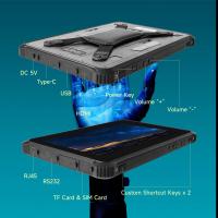 China Waterproof IP67 Industrial Tablet PC LTE 4G 10 Inch 10000mAh Battery for sale