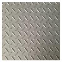 China 201 316l SS Embossed Checked Plate Sheet Stainless Steel 2000mm for sale