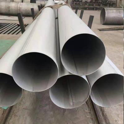 China ASTM AISI Stainless Steel Pipes SS316 304 201 202 2b Large Diameter Thick Wall Tube for sale