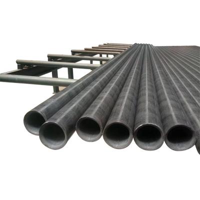 China Ms ERW Carbon Steel Pipe ASTM A53 Black Iron Welded Sch40 For Building Material for sale