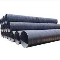 China Spiral Welded Mild Carbon Steel Tube ASTM A106 A36 A53 Round Pipe Ss400 for sale