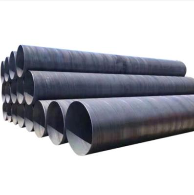 China Spiral Welded Mild Carbon Steel Tube ASTM A106 A36 A53 Round Pipe Ss400 for sale
