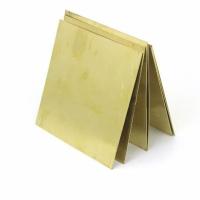 China ASTM Customized Brass Sheet Plate C2600 C2800 C22000 Cuzn37 H62 for sale