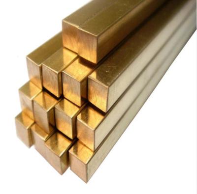 China C18980 C15715 Copper Flat Rod 8mm 99.99% Pure Square Copper Bar Strips Brass Rod for sale