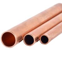 China ASTM JIS Seamless Copper Pipe C10100 C10200 C11000 150mm Large Diameter for sale