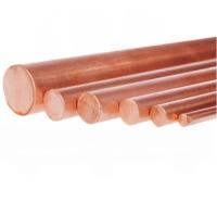 China C1020 C1100 T2 ETP Copper Bar Rod C36000 C36500 C36800 Brass Pure Red for sale