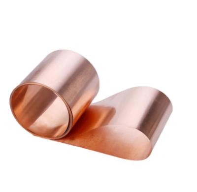 China 99.99% 99.95% Copper Sheet Strip Coil C11000 For Electronics 1000mm for sale