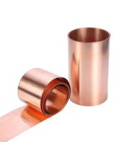 China OFC C10200 Copper Alloy Sheet Coil Oxygen Free 99.95% Pure 500mm for sale