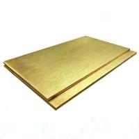 China High Purity 99.99% Copper Brass Plate H95 H90 H85 H80 H70 H68 H65 H63 600mm for sale