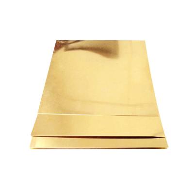 China High Purity 99.99% Copper Brass Plate H95 H90 H85 H80 H70 H68 H65 H63 600mm for sale