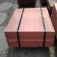 China 99.99% Pure Copper Plate Electrolytic Cathode With SGS for sale