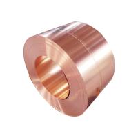 China C11000 Red Copper Strip Coil Tp3 99.9 Pure 0.5mm 0.8mm 1mm 3mm 4mm for sale