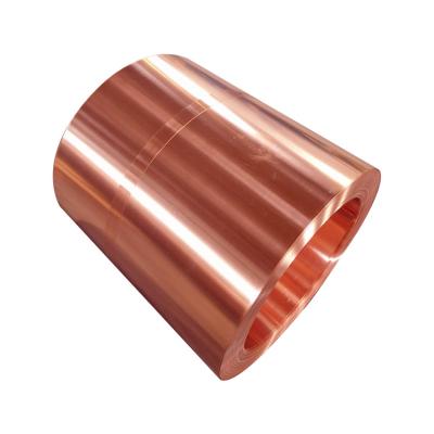 China C11000 Red Copper Strip Coil Tp3 99.9 Pure 0.5mm 0.8mm 1mm 3mm 4mm for sale