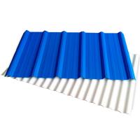 China 1mm Corrugated Aluminum Roofing Sheet Plate Wave Tiles Color Coated 1150mm for sale
