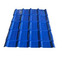 China 1mm Corrugated Aluminum Roofing Sheet Plate Wave Tiles Color Coated 1150mm for sale