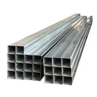 China Mild Carbon Galvanised Steel Pipe Square Iron Zinc Coated Gi Rectangular 14mm for sale