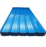 China Corrugated PPGI Steel Metal Iron Roofing Sheet In Ral Color ASTM A653 for sale