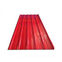 China Painted Metal Roofing Sheet Hot DIP Galvanized Zinc Coated Corrugated Roof Panel for sale