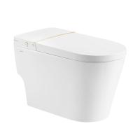 China Knob Control Ceramic Modern Smart Toilet , Siphonic jet Intelligent Toilet Bowl for sale