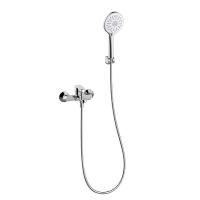 China ABS Hand Shower Mixer Set Chrome Bathroom Handshower Set Contemporary for sale