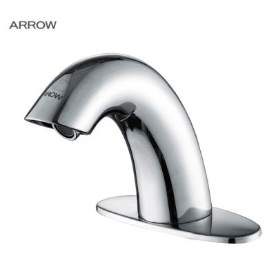 China ARROW Brand Electric Automatic Infrared Sensor Faucet with Ceramic Valve Core and Single Hole Mount for Kitchen for sale