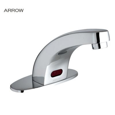 China ARROW Modern Infrared Sensor Faucet with Ceramic Valve Core Deck Mounted Single Hole for Hotels and Public Spaces for sale