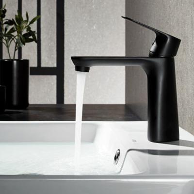 China ARROW Contemporary Single Hole Deck Mounted Brass Bathroom Faucet with Ceramic Valve Core and 5 Year Warranty for sale