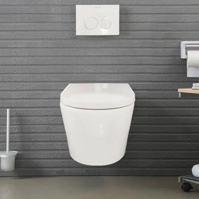 China ARROW Water Saving Smart Wall Hung Toilet with Gravity Flushing and Concealed Tank for sale