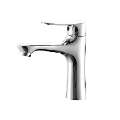 China Modern Single Hole Basin Mixer Faucet with Ceramic Cartridge and 5 Year Warranty for sale