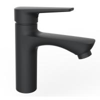 China ARROW Zinc Alloy Mat Black Ceramic Valve Core Basin Mixer Faucet Waterfall Tap for Projects for sale