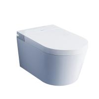China ARROW Luxury Wall Hung Smart Toilet with Heated Seat Remote Control and Self-cleaning Glaze for sale