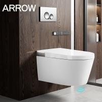 China Wall-Mounted Smart Toilet with Heated Seat and Remote Control - Modern Bidet Toilet for sale
