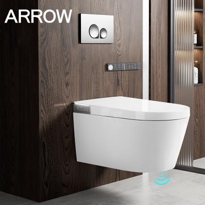 China Wall-Mounted Smart Toilet with Heated Seat and Remote Control - Modern Bidet Toilet for sale