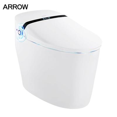 China ARROW Modern Smart Toilet with Siphon Flushing Heated Seat and Nozzle Self-cleaning Intelligent Bidet Toilet for sale