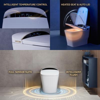 China ARROW AKB1332 Smart Toilet Auto Open & Close Heated Seat Warm Air Dryer Intelligent Bidet WC for sale
