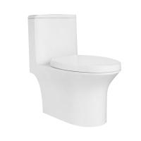 China Siphonic One Piece Toilets , Ceramic Sanitary Ware Toilet Bowl S Trap P Trap for sale