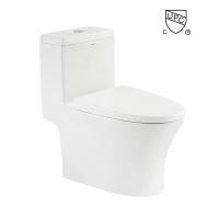 China Ceramic single piece toilet seat 705×370×712mm for Bathroom for sale