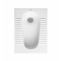 China Bathroom Toilet Squatting Pan , 582x452x317mm Squat Type Water Closet for sale