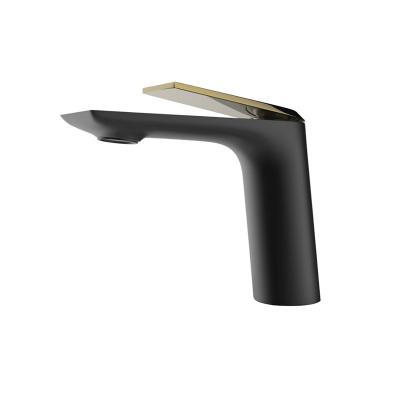 China AMP1145H Wash Basin Toilet Mixer Tap Matte Black Polished Surface Finish for sale