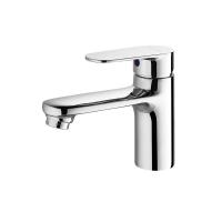 China Basin Faucets Home Hotel Single Handle Single Hole Hot Cold Water Tap Washroom Faucet Mixer for sale