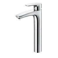 China F1L9028C Single Handle Basin Mixer Faucet , Brass Chrome Tall Basin Mixer Tap for sale