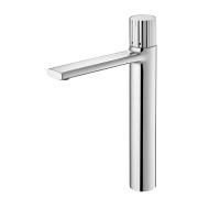 China Hotel Modern Mixer Tap Polished Single Handle With Long Neck for sale