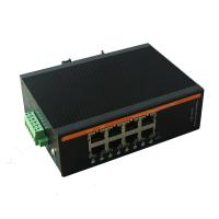 China 10/100/1000M 8-port Industrial Ethernet POE Switch for sale
