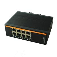 China 10/100/1000M 8-port Industrial Ethernet POE Switch for sale