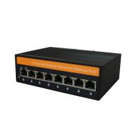 China 10/100M 8-port Industrial Ethernet POE Switch for sale