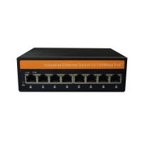 China 10/100M 8-port Industrial Ethernet POE Switch for sale